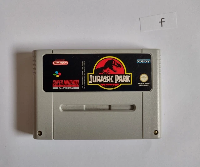 CARTUCCIA JURASSIC PARK Super Nintendo SNES PAL EUR 15,74 - PicClick IT