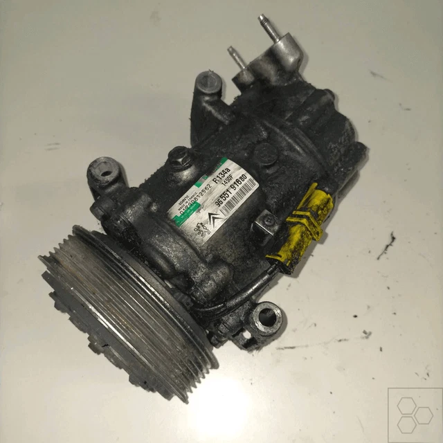 9800821980 COMPRESSEUR CLIM pour CITROEN C3 1A SERIE 1.4 HDi Ber ...