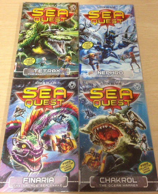 SEA QUEST: SERIES 3: The Pride of Blackheart:Books 9-12 :Complete set ...