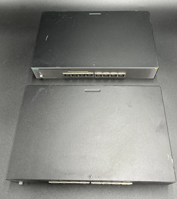 LOT (2) X HPE OfficeConnect 1920S Series 8 Port Switch JL383A *NO AC ...
