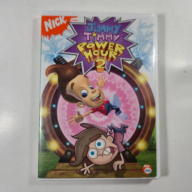 JIMMY TIMMY POWER Hour 2 (DVD, 2006) w/Insert Fairly Oddparents Jimmy ...
