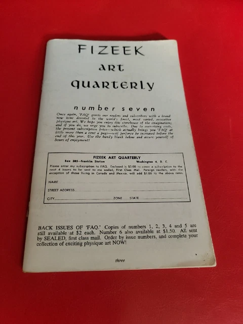 FIZEEK 60S GAY Art Man Beefcake Photo Men Magazine Tom Of Finland ...