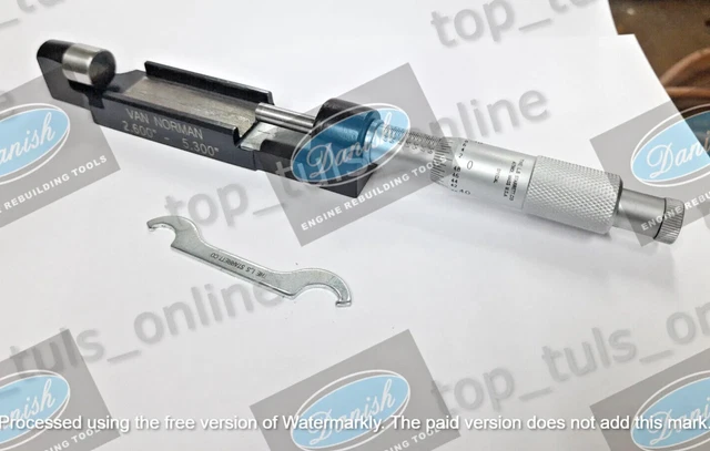 BRAND NEW VAN NORMAN BORING BAR MICROMETER 777S-S4 2.500" to 5.300 ...