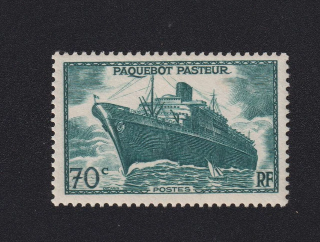 TIMBRE FRANCE N°502B - Paquebot Pasteur sans surcharge - neuf ** sans charnière EUR 19,99 ...