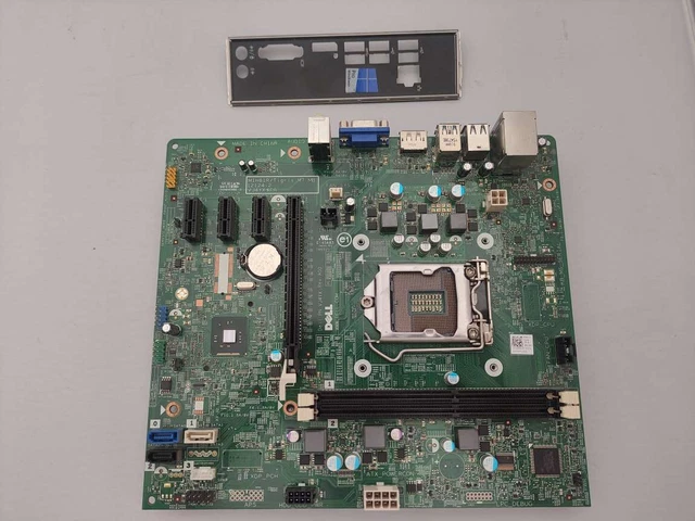 DELL OPTIPLEX 3020 MT Socket 1150 Motherboard With I/O Shield 040DDP ...
