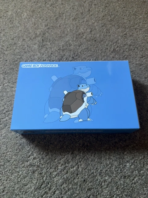 NINTENDO BLASTOISE POKEMON Complete Shell Kit Game Boy Advance Housing ...