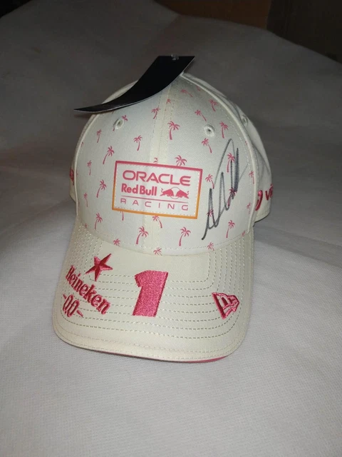 MAX VERSTAPPEN RARE Signed Miami 2024 Rbr R.ed Bull Racing F1 Drivers ...