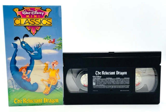 WALT DISNEY MINI Classics The Reluctant Dragon VHS 1987 Animation ...