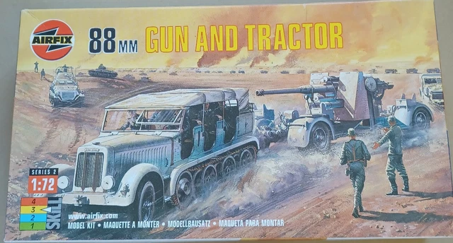 1:72 88MM GUN and Tractor Airfix extrem selten EUR 17,90 - PicClick DE