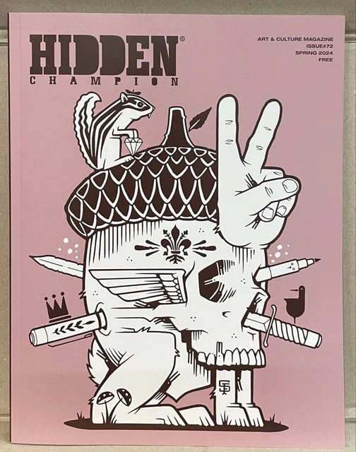 HIDDEN CHAMPION #72 Jeremy Fish Street Art Magazine NM Read 2023 £16.09 ...