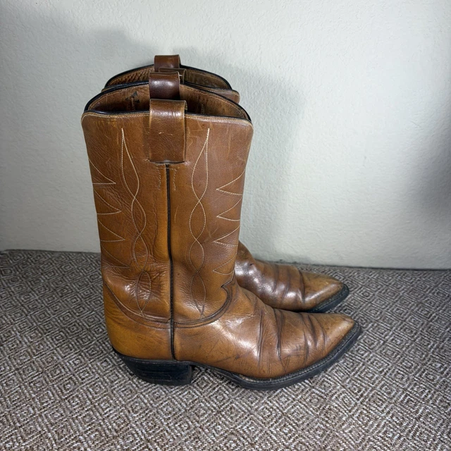 VTG USA TONY Lama Western Rockabilly Cowboy Engineer Boots 11B Western ...