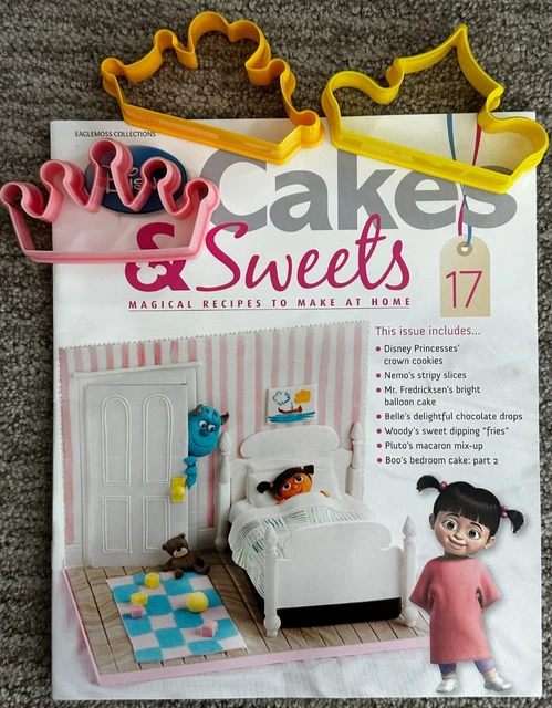 DISNEY CAKES & Sweets Magazine Issue 17 Disney Princess 3 Crown Cookie ...