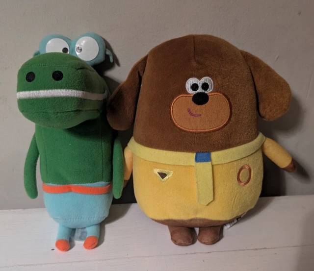 HEY DUGGEE SOFT Toys Including Happy Crocodile and Hey Duggee Free ...
