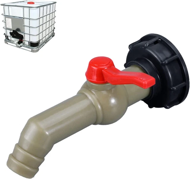 IBC TANK ADAPTER IBC Outlet Tap IBC Tank Fittings 1" Outlet Tap IBC ...