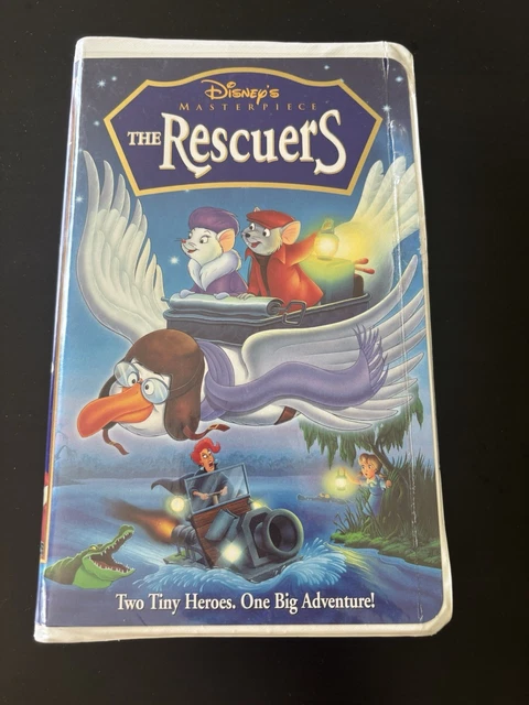 DISNEY'S MASTERPIECE COLLECTION: The Rescuers (VHS) Animated Film Movie ...