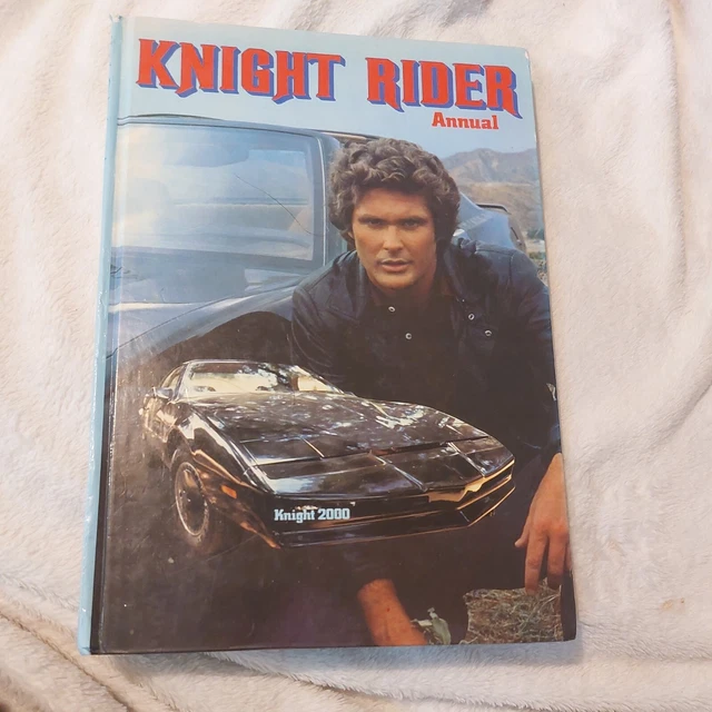 VINTAGE,RETRO,KNIGHT RIDER, TV Show Annual David Hasselhoff, 1982 ...