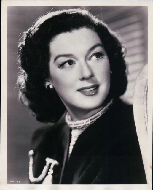 VINTAGE 8X10 DW Foto Rosalind Russell Actriz Comediante EUR 15,43 ...
