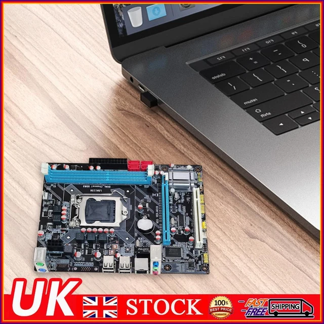 LGA1156 DESKTOP MOTHERBOARD USB2.0 Motherboard Set 4 SATA DDR3 Memory ...