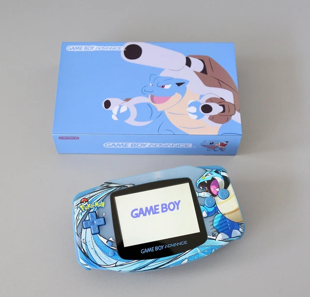 NINTENDO BLASTOISE POKEMON Complete Shell Kit Game Boy Advance Housing ...