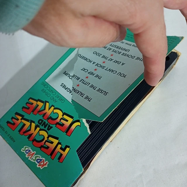 HECKLE AND JECKLE VIDEO VHS Pal Vintage Collectors Free Postage $18.90 ...