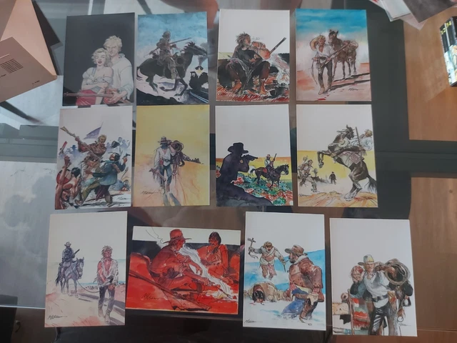 KEN PARKER GRUPPO EDITORIALE LO VECCHIO 12 CARTOLINE- come nuovo EUR 29 ...