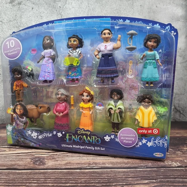 DISNEY ENCANTO ULTIMATE Madrigal Family Gift Set 10 Figure Set -Target ...