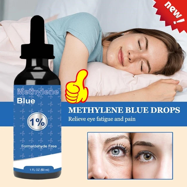 100% PURE METHYLENE Blue Drops - Pharmaceutical Grade 60ml £7.75 ...