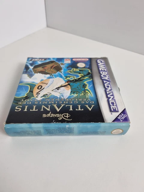 NINTENDO GAMEBOY ADVANCE Disney's Atlantis: The Lost Empire GBA PAL CIB ...