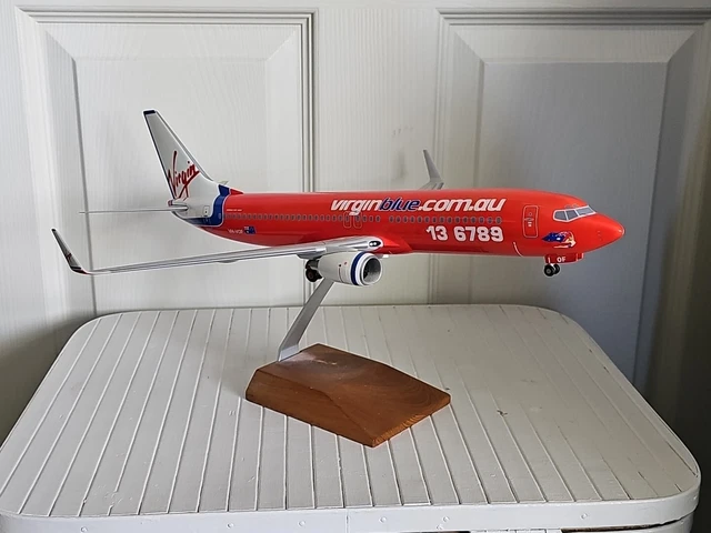 SKYMARKS (DARON) 1:100 Virgin Blue Boeing 737-800 Resin Model £100.00 ...