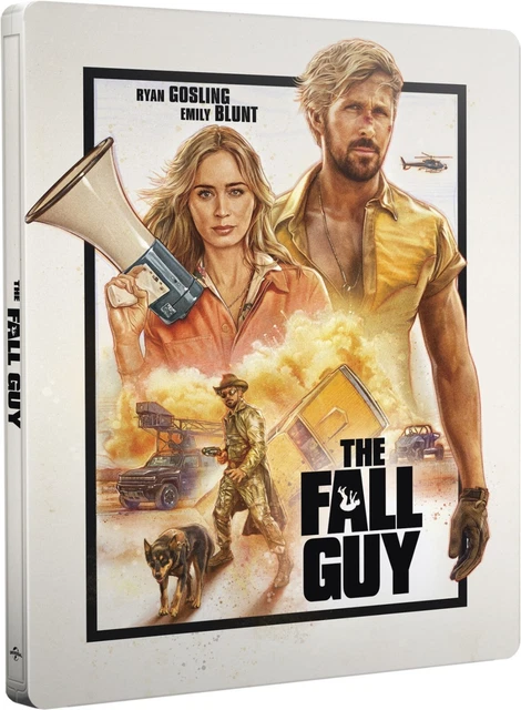 THE FALL GUY. 4K UHD (Ryan Gosling) (2024) Blue Ray Steelbook Pre-Order ...