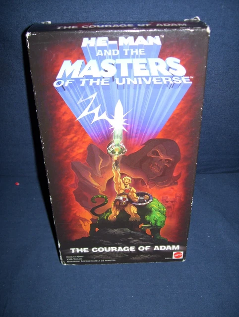 HE-MAN AND THE Masters of the Universe The Courage of Adam Used VHS ...