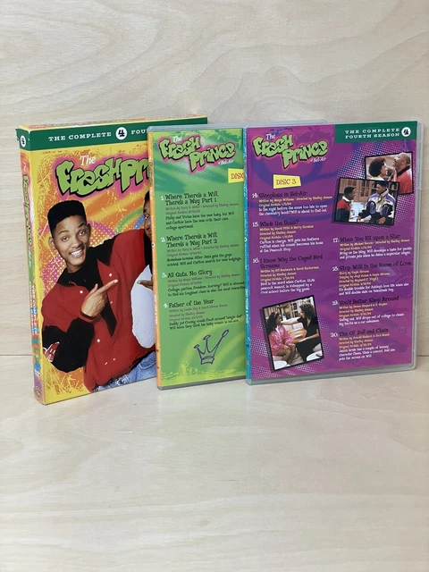 FRESH PRINCE OF Bel-Air - The Complete Fourth Season (DVD, 2006, 4-Disc ...