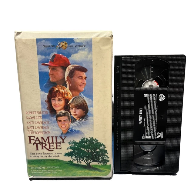 FAMILY TREE (VHS, 2000, Clam Shell) Robert Forster/Cliff Robertson £7. ...
