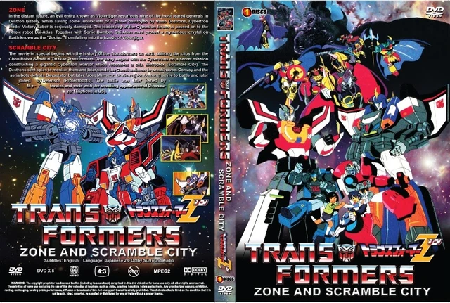 TRANSFORMERS MOVIE 1: Scramble City + Transformers Movie 2: ZONE (Z ...