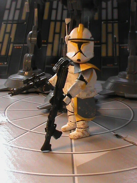 PLAYMOBIL CUSTOM COMMANDANT Clone Star Wars Ii Ref-0137 Bis EUR 59,50 ...