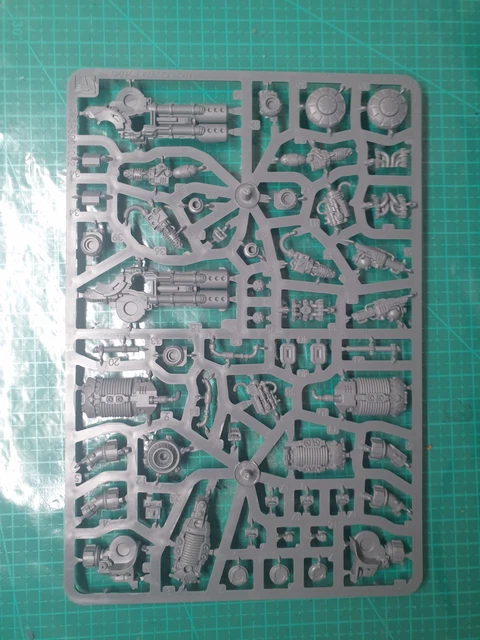 SATURNINE DREADNOUGHT WEAPON Sprue Plasma Bombard / Decimator Cannon ...
