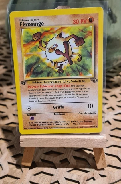 CARTE POKÉMON - FEROSINGE 55/64 - Edition 1 - ED1 - Jungle - Wizards ...