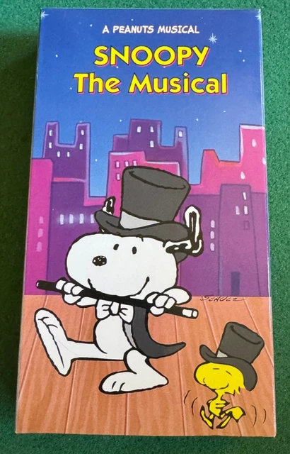 SNOOPY THE MUSICAL A Peanuts Musical VHS + FREE DVD £17.96 - PicClick UK