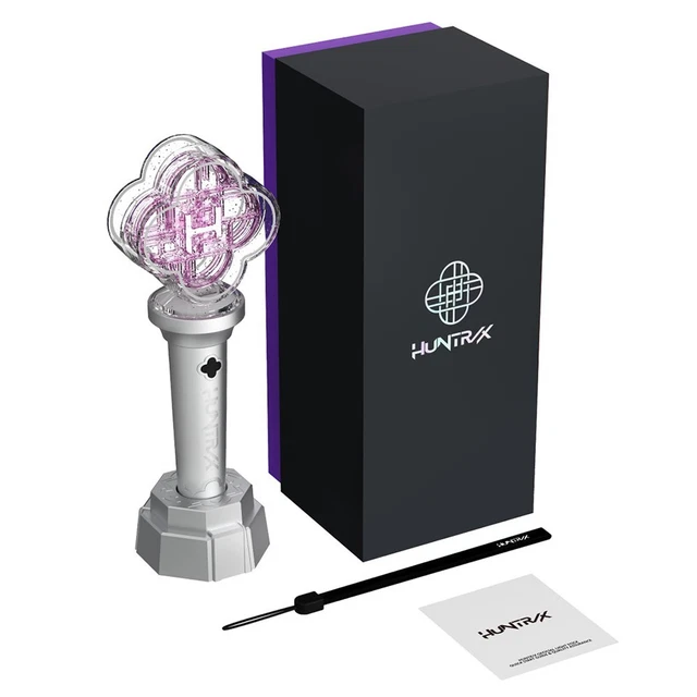 KPOP DEMON HUNTERS-HUNTRIX OFFICIAL LIGHT STICK/Lightstick+Strap+Cradle ...