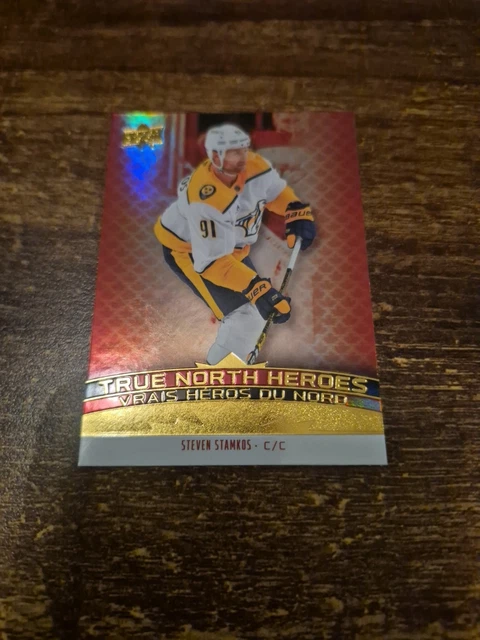 2025 STEVEN STAMKOS True North Heroes Tim Hortons Upper Deck Hockey ...