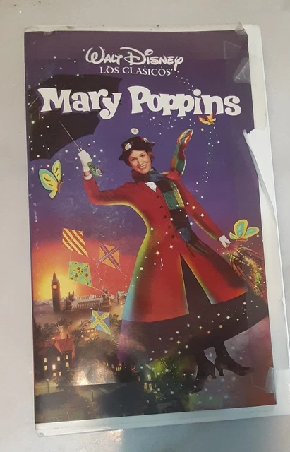 WALT DISNEY LOS Clasicos "Mary Poppins Spanish Language VHS Tape £11.47 ...