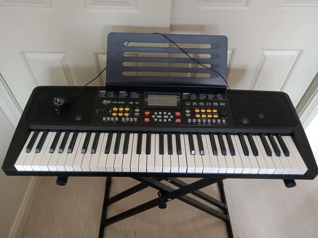 HUXLEY KB-668 61 Key Keyboard With Stand $100.00 - PicClick AU