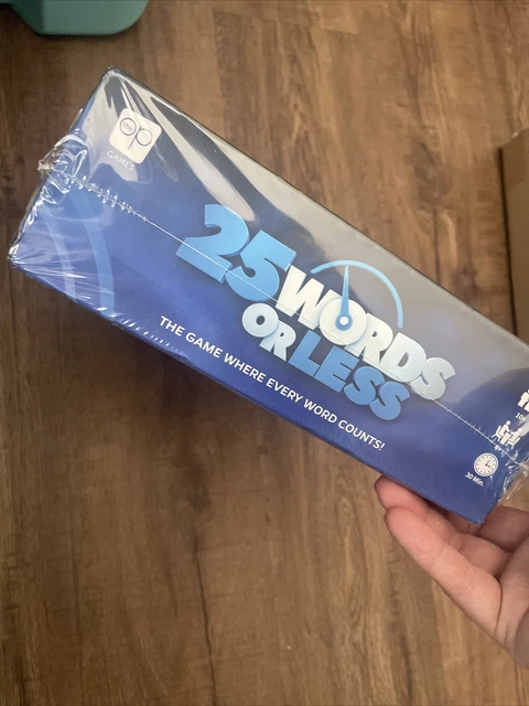 25 WORDS OR Less | Fast-Paced Word Game | Friends & Family Board Game ...