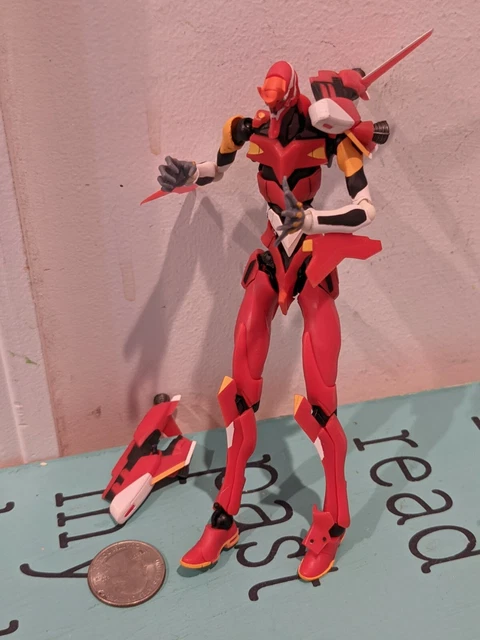 NEON GENESIS EVANGELION Red EVA Unit Figure Poseable EUR 23,11 ...