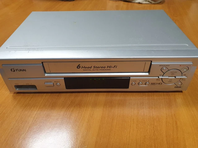 FUNAI 25C - 750 Magnétoscope 6 têtes Magnétoscope VHS sans télécommande ...