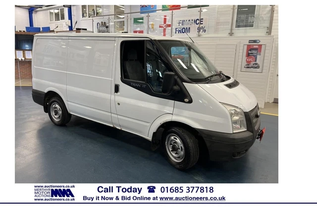 2012 - 61 - Ford Transit T260 2.2Tdci 100Ps Fwd Swb Van C/W Pure Sine ...