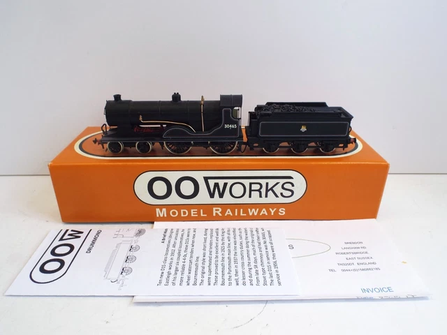OO WORKS LSWR/BR Drummond 4-4-0 D15 30465 Black Excellent Boxed (Oo2787 ...