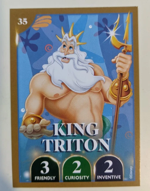 KING TRITON NO 35 CHRISTMAS PARTY 2025 TRADING CARD MORRISONS £1.17 ...