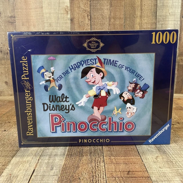 RAVENSBURGER DISNEY 1000 Piece Jigsaw Puzzle Pinocchio New Sealed £17. ...