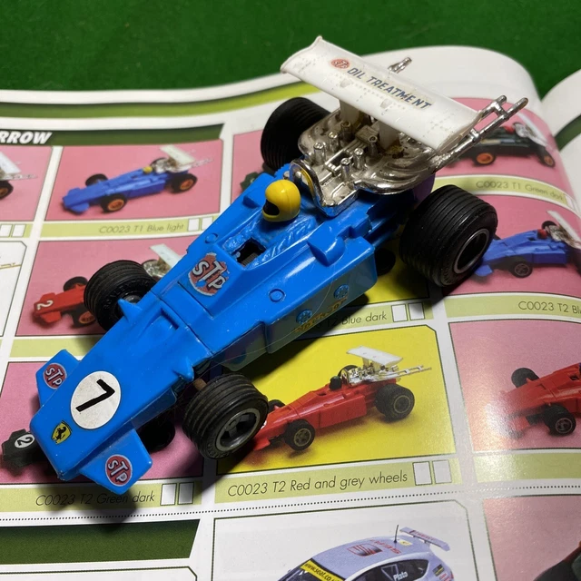 SCALEXTRIC SCALETTI ARROW F1 Indy Racing Car C0023 T2 Running Stp Oils ...